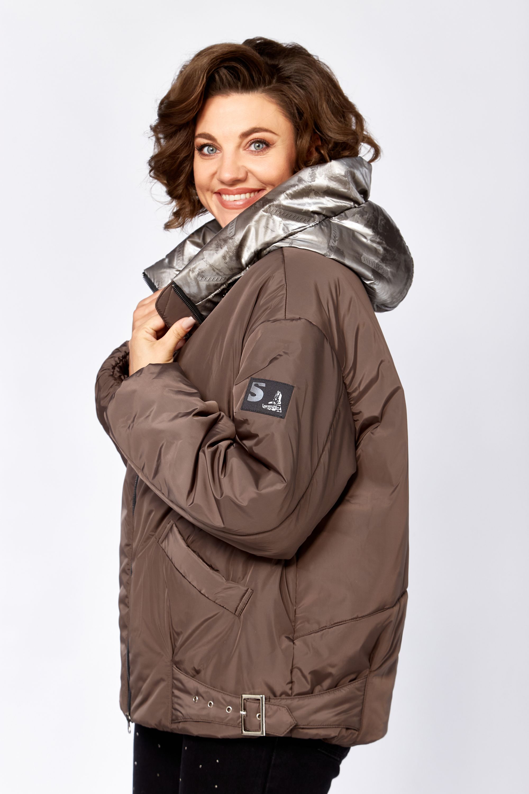 Куртка LS арт. 6363 шоколад — стиль и комфорт