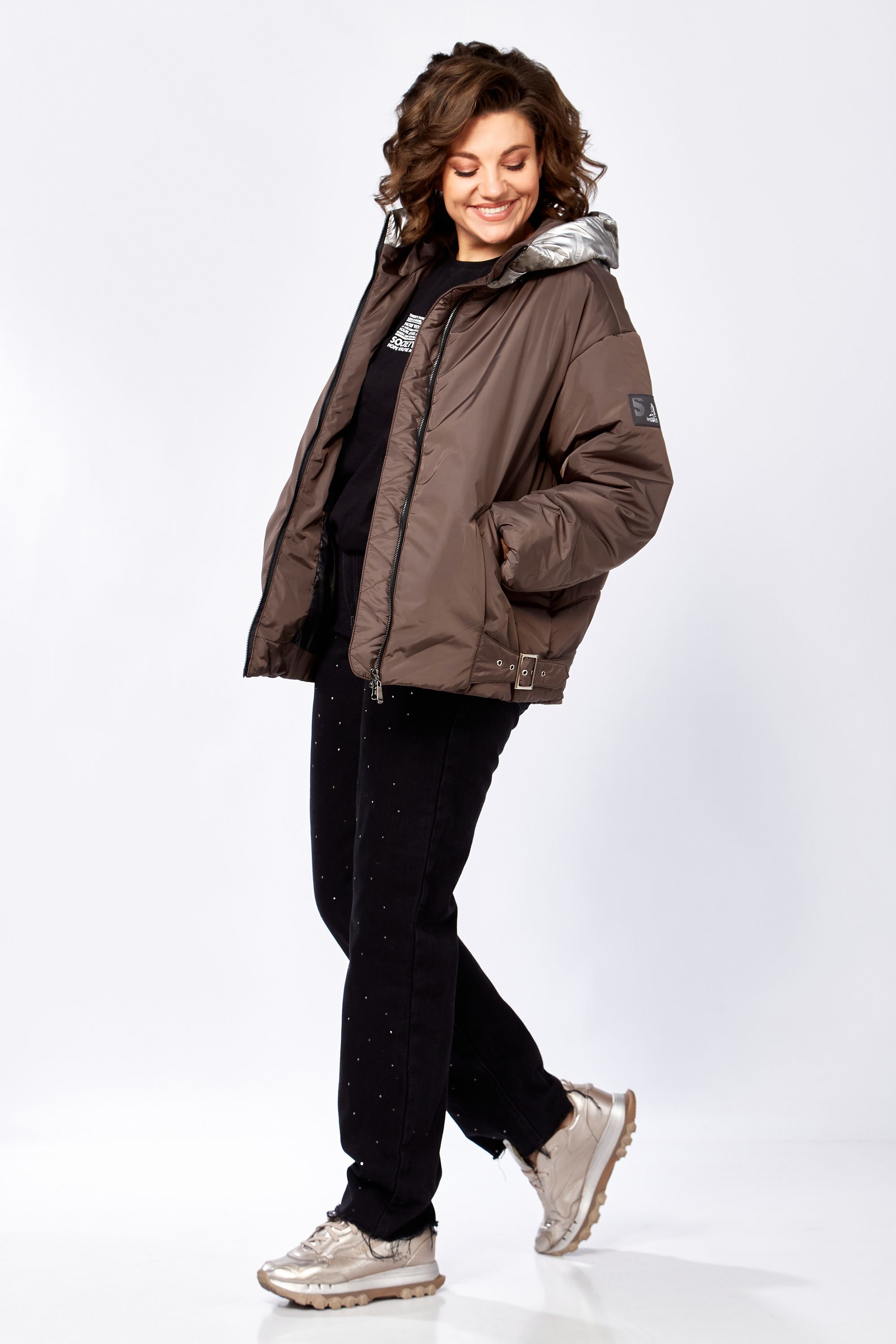 Куртка LS арт. 6363 шоколад — стиль и комфорт