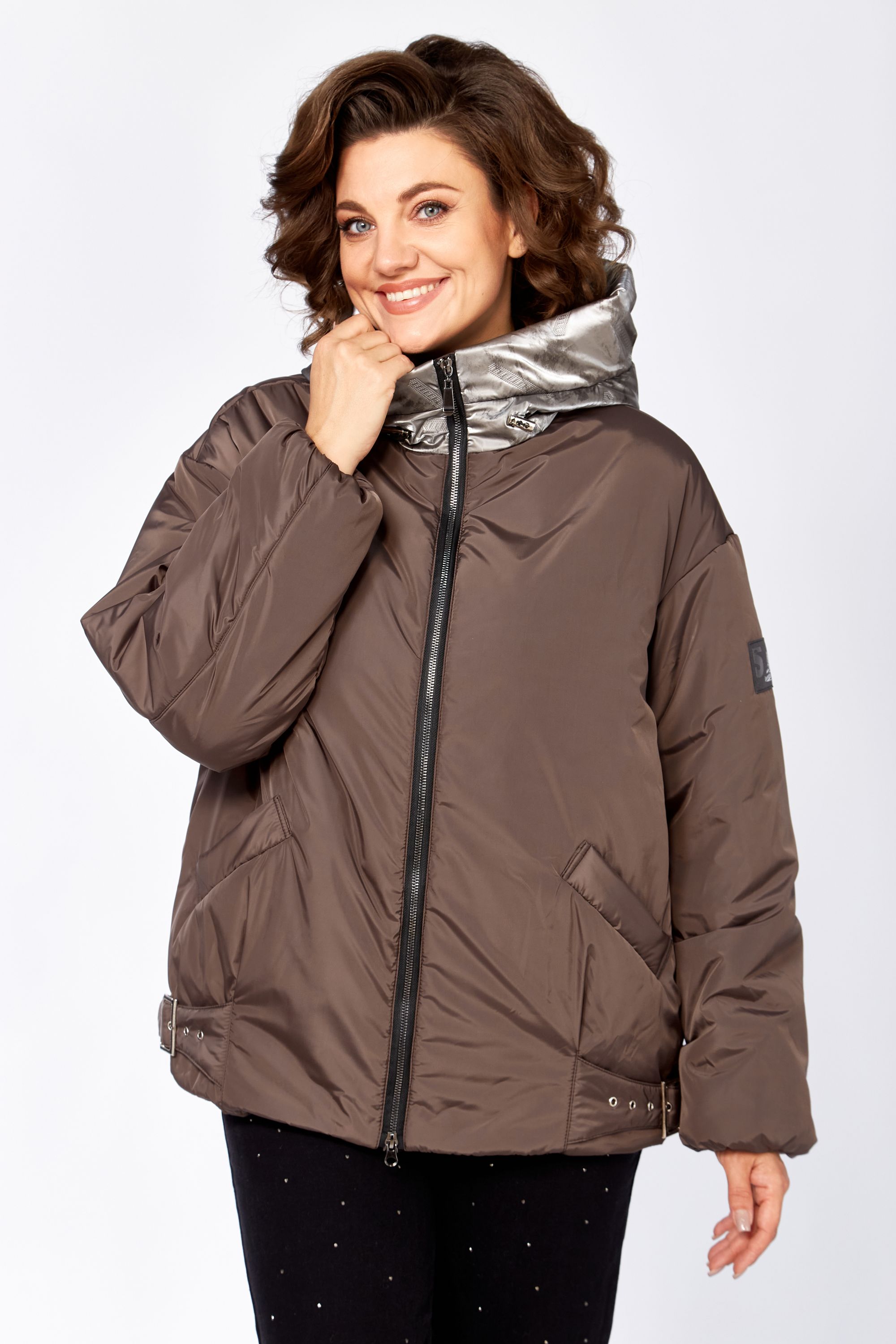 Куртка LS арт. 6363 шоколад — стиль и комфорт