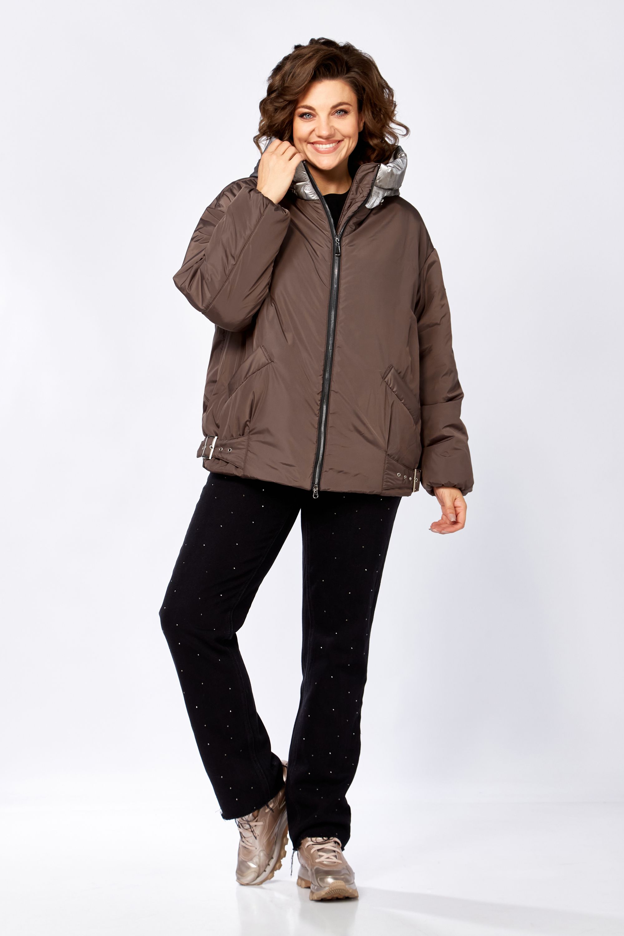 Куртка LS арт. 6363 шоколад — стиль и комфорт