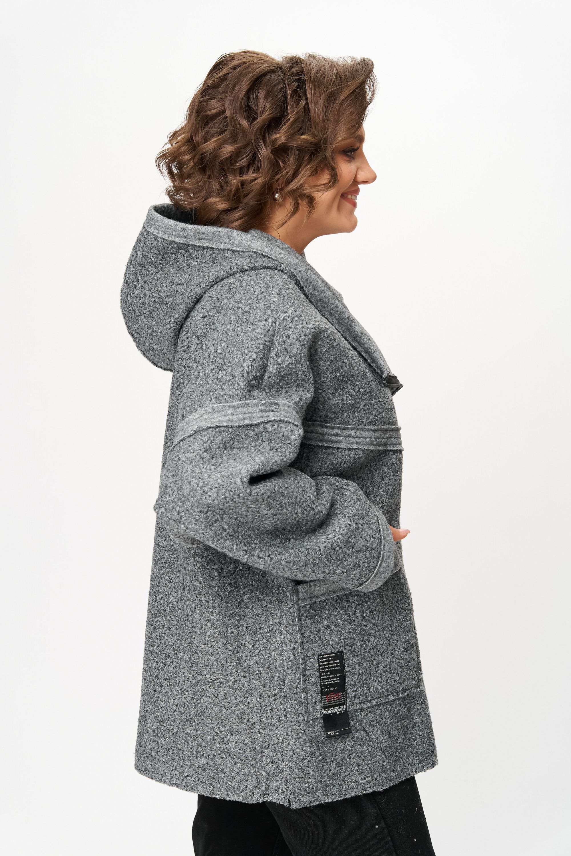 Полупальто Michel Chic арт. 360/1графит2 - стиль и уют