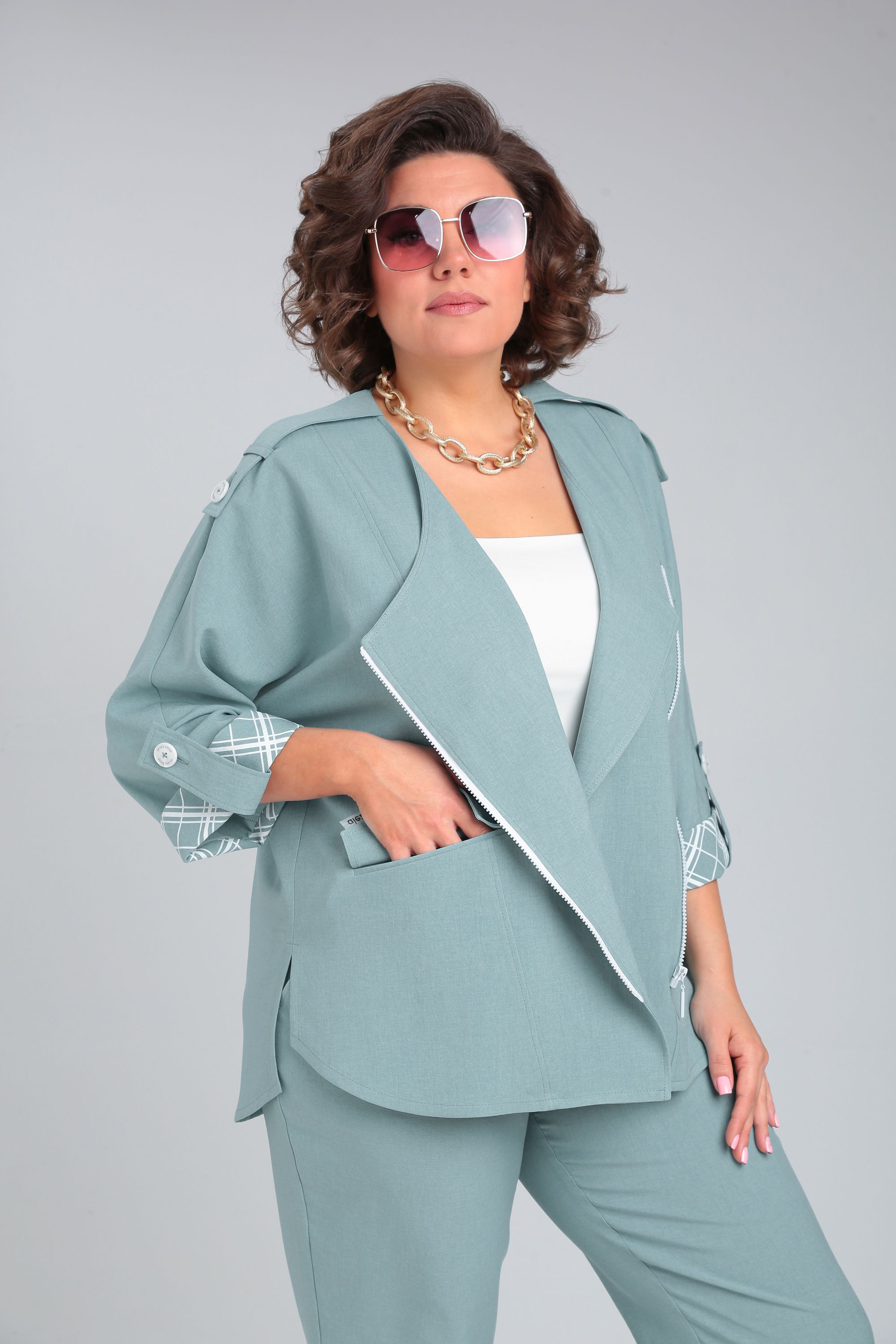 Костюм ALEZA арт. 1190.2 в мятном цвете